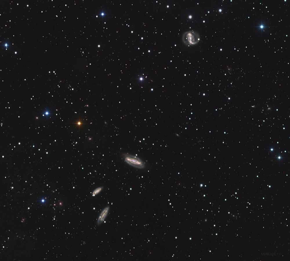 The Grus Quartet (Galaxy) (NGC 7552, 7582, 7590, 7599).. - Sky & Telescope
