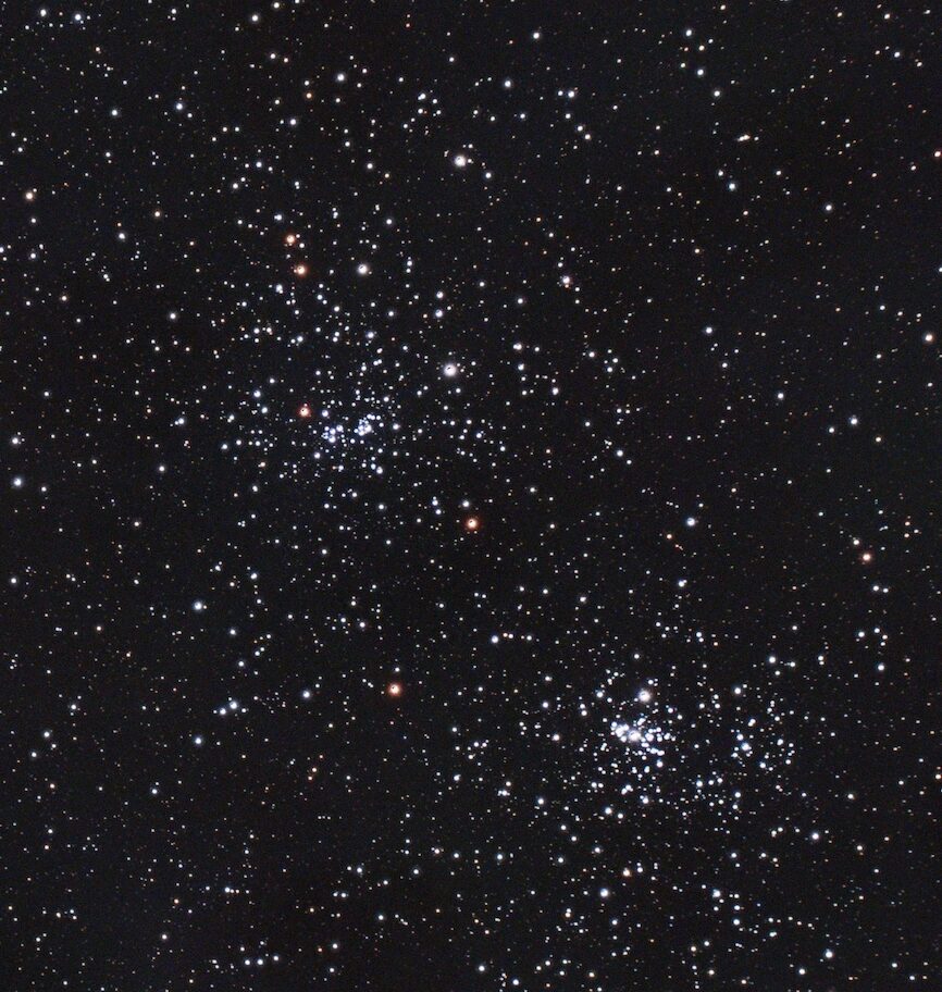 NGC 868 and 884 - The Double Cluster - Sky & Telescope