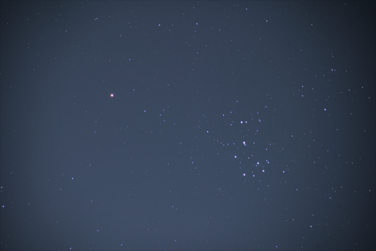 Mars meets the Pleiades - Sky & Telescope