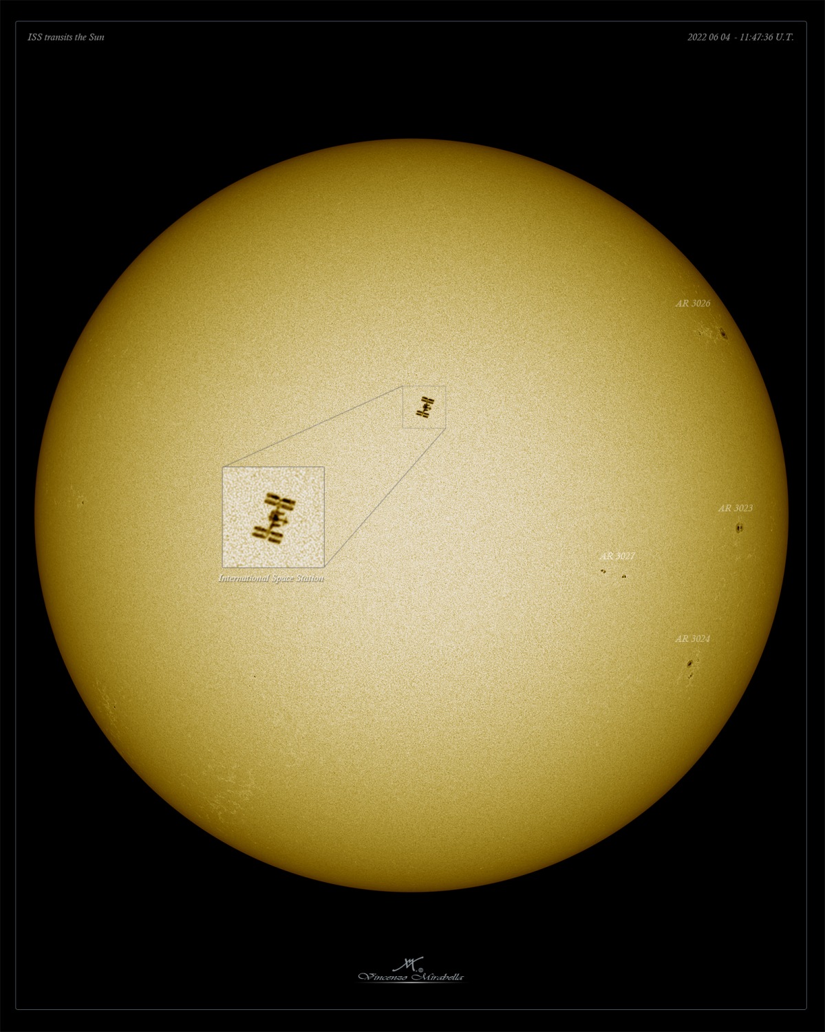 Solar transit ISS - Sky & Telescope