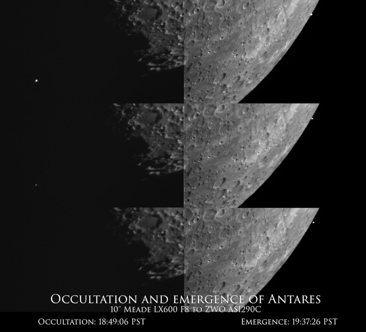 The Occultation of Antares - Sky & Telescope