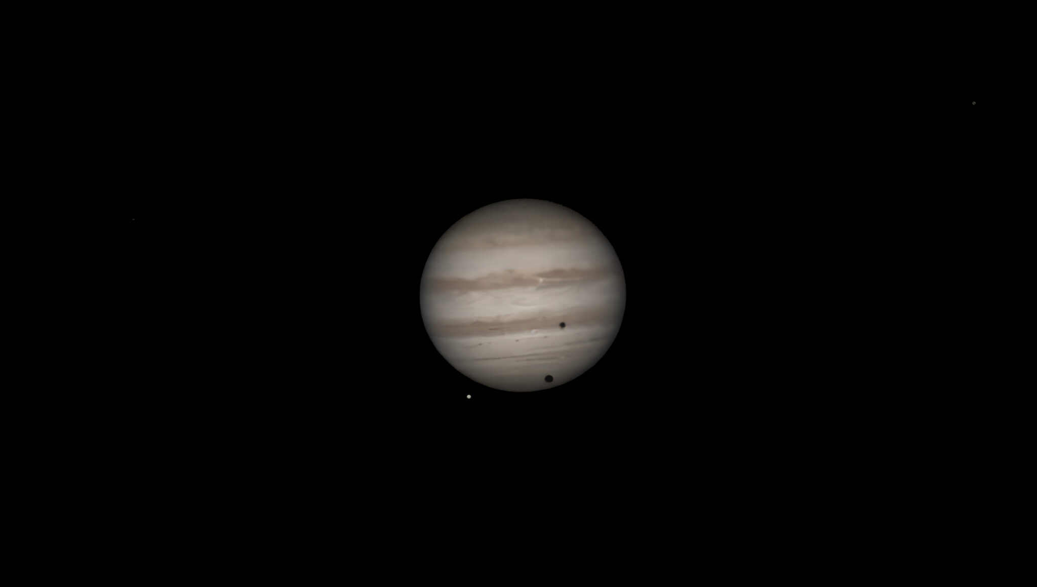 Duel shadow transit on Jupiter - Sky & Telescope