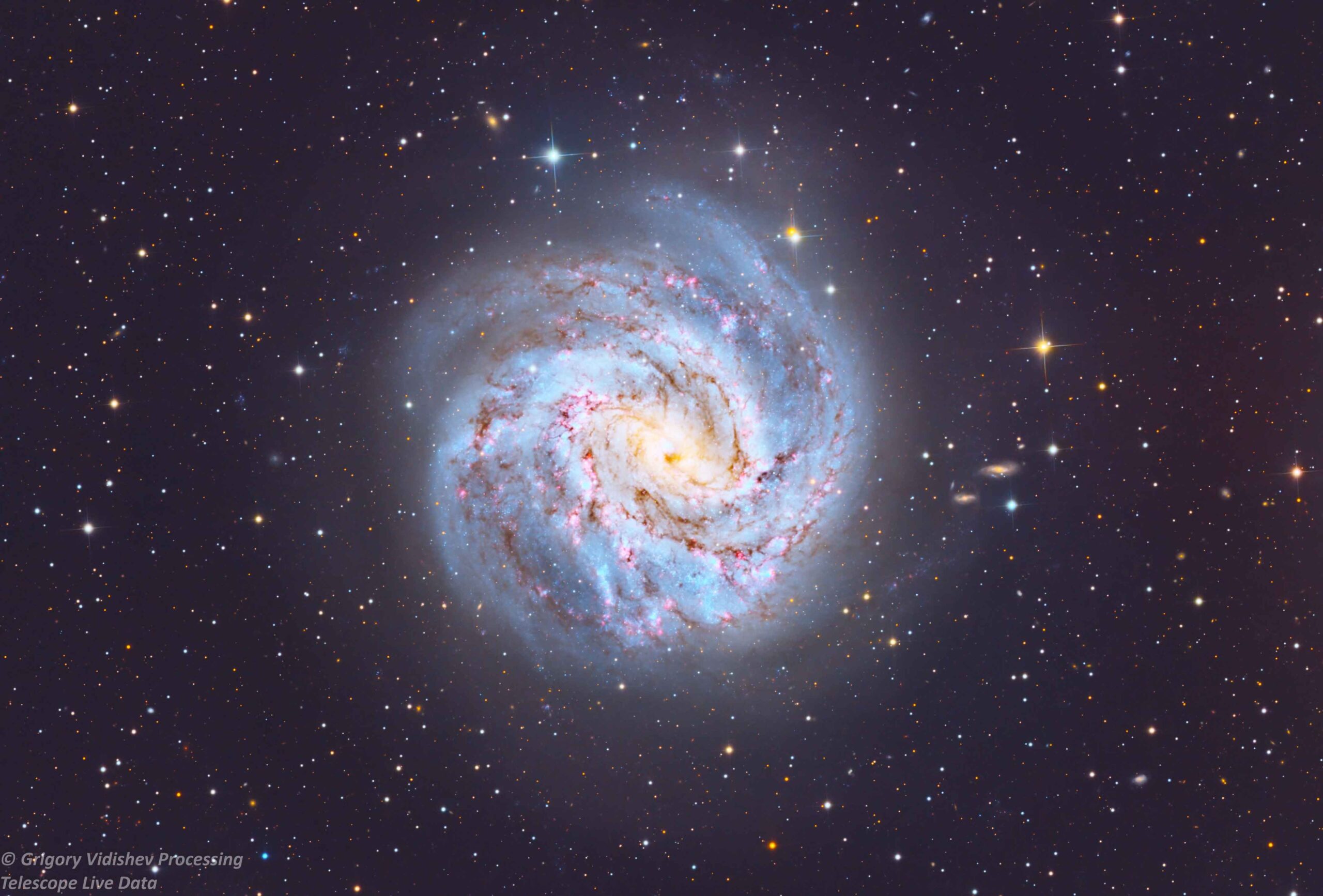 M83 Southern Pinwheel Galaxy - Sky & Telescope
