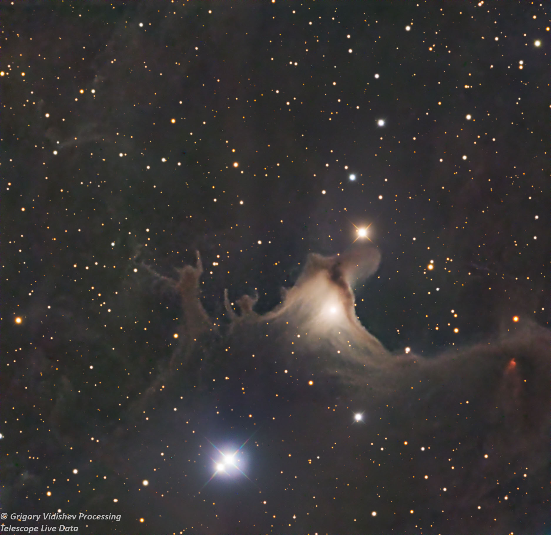 VdB141 Ghost Nebula - Sky & Telescope