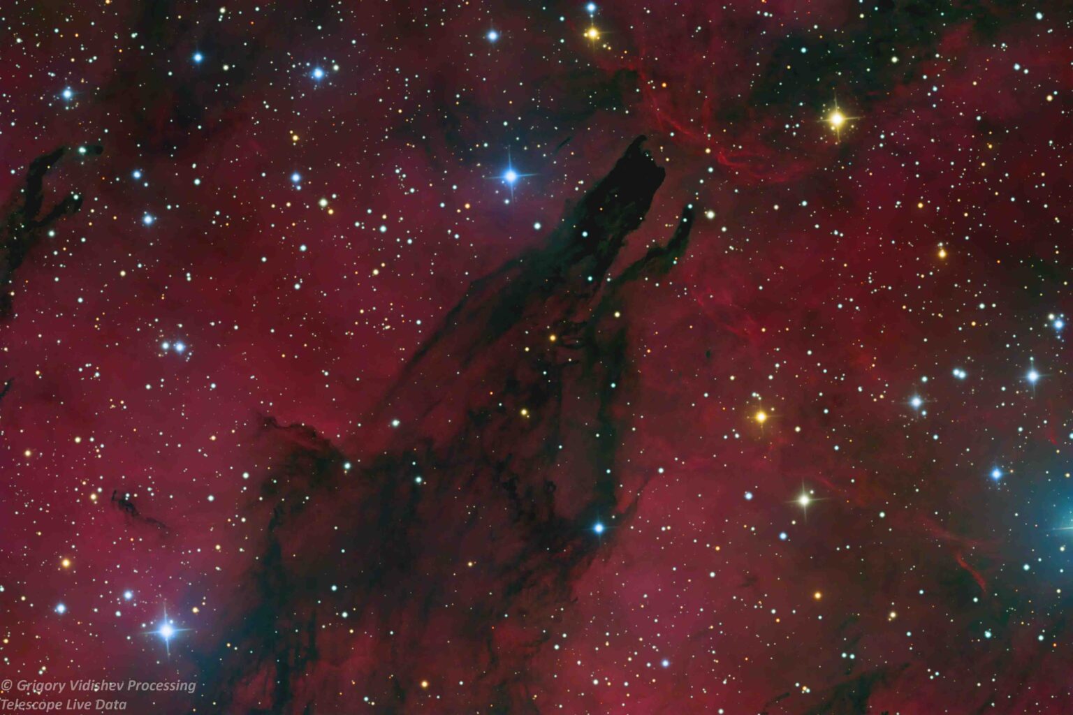 SL17 Dark Wolf Nebula - Sky & Telescope - Sky & Telescope