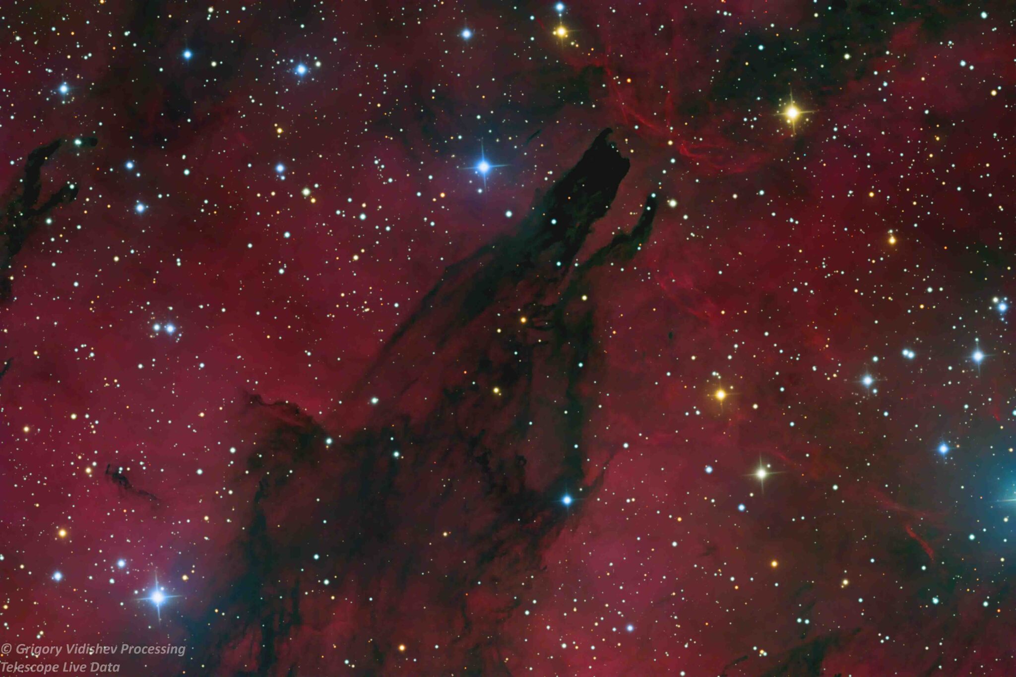 SL17 Dark Wolf Nebula - Sky & Telescope