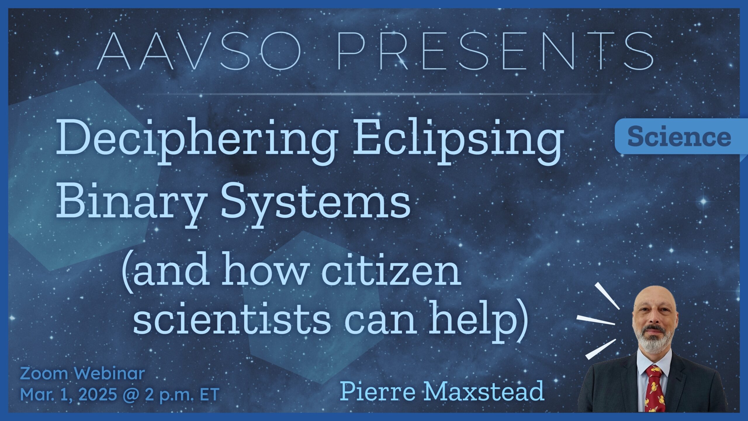 AAVSO Webinar | Deciphering Eclipsing Binary Systems - Sky & Telescope