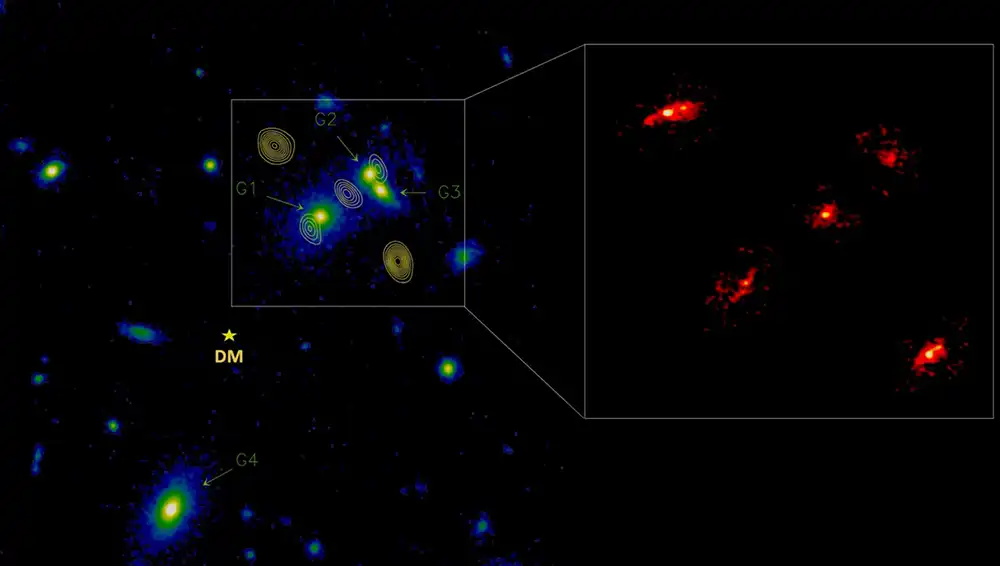 Astronomers Spot Rare Einstein Cross — and a Massive Clump of Dark ...