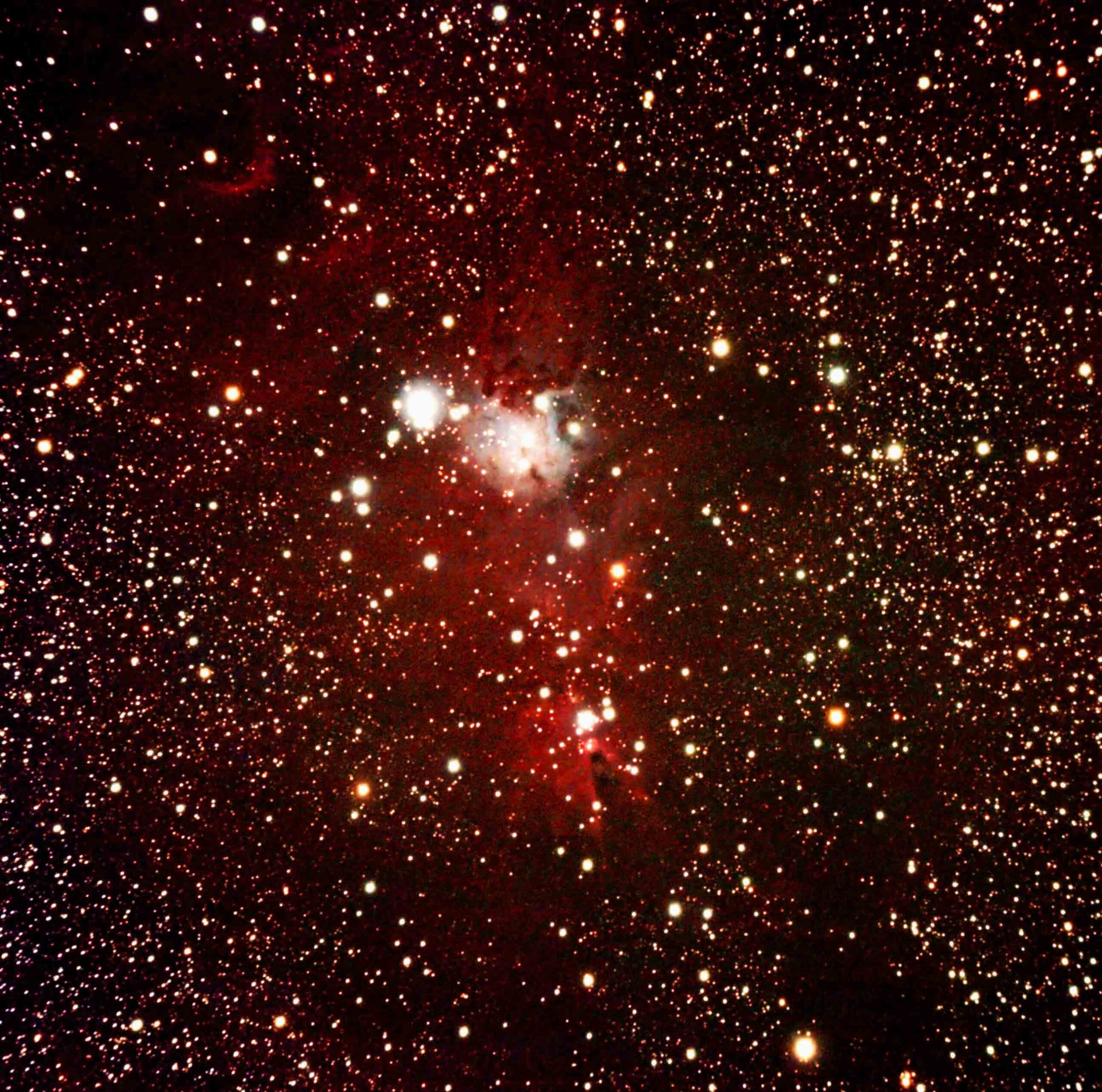 Cone and christmas tree nebulae - Sky & Telescope