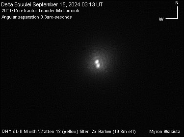 Visual binary Delta Equulei - Sky & Telescope
