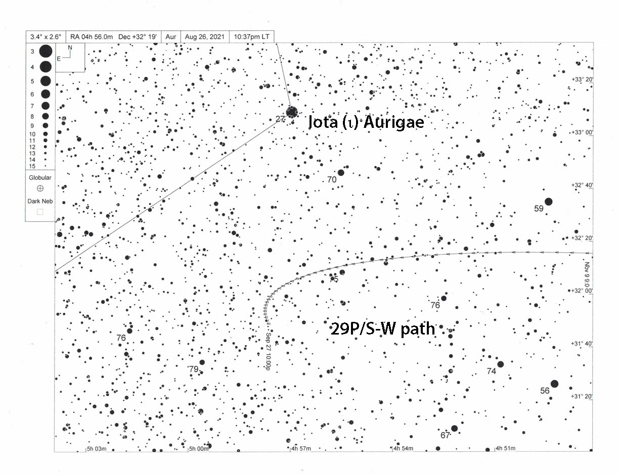 Comet 29P Undergoes Brightest Outburst in Recent Years - Sky & Telescope
