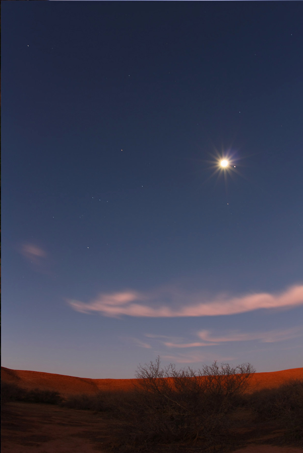 Occultation Moon Jupiter | AISSA MOUSSA Mohammed - Sky & Telescope