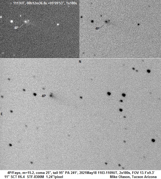 Comet 4P/Faye - Sky & Telescope