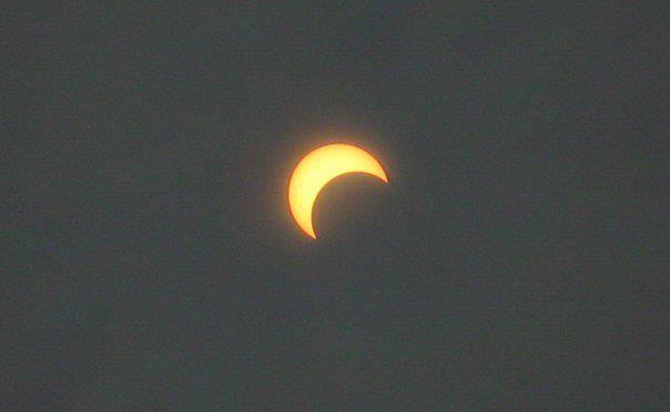 Crescent of the Sun during Annular Eclipse dated 15.01.2010 | Amit V ...