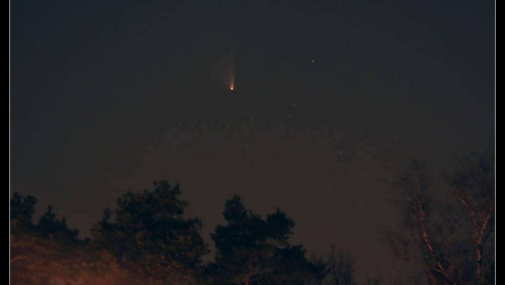 Spring comet. | Wojciech Piskorz - Sky & Telescope