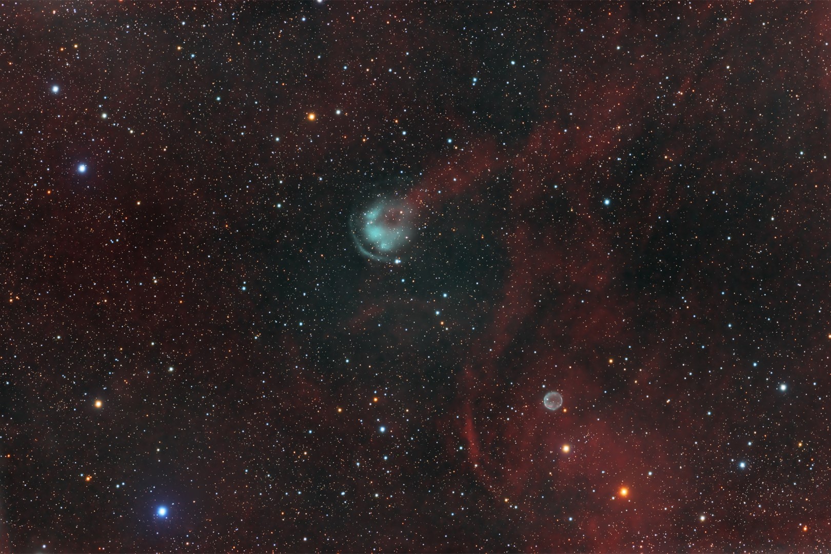 Abell 6 and PN HFG1 - Sky & Telescope