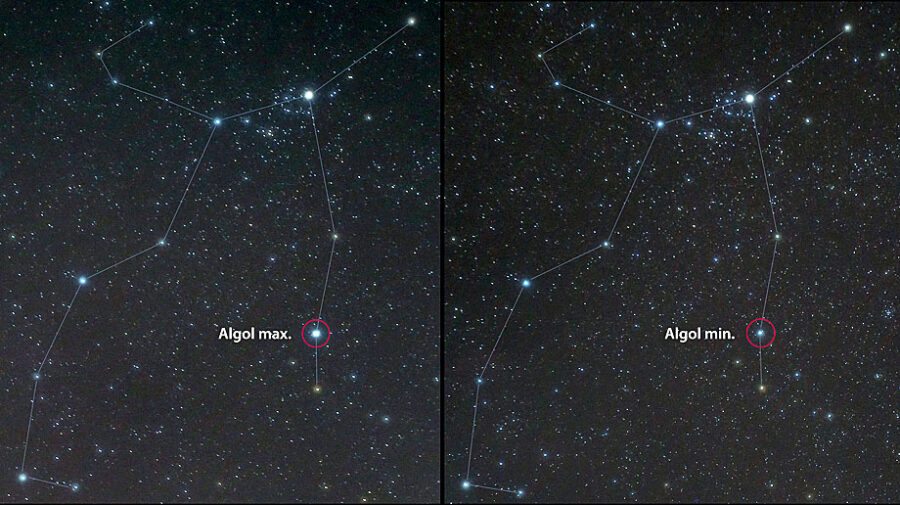 Take a Roller Coaster Ride with Algol, a Fast Eclipsing Binary - Sky ...