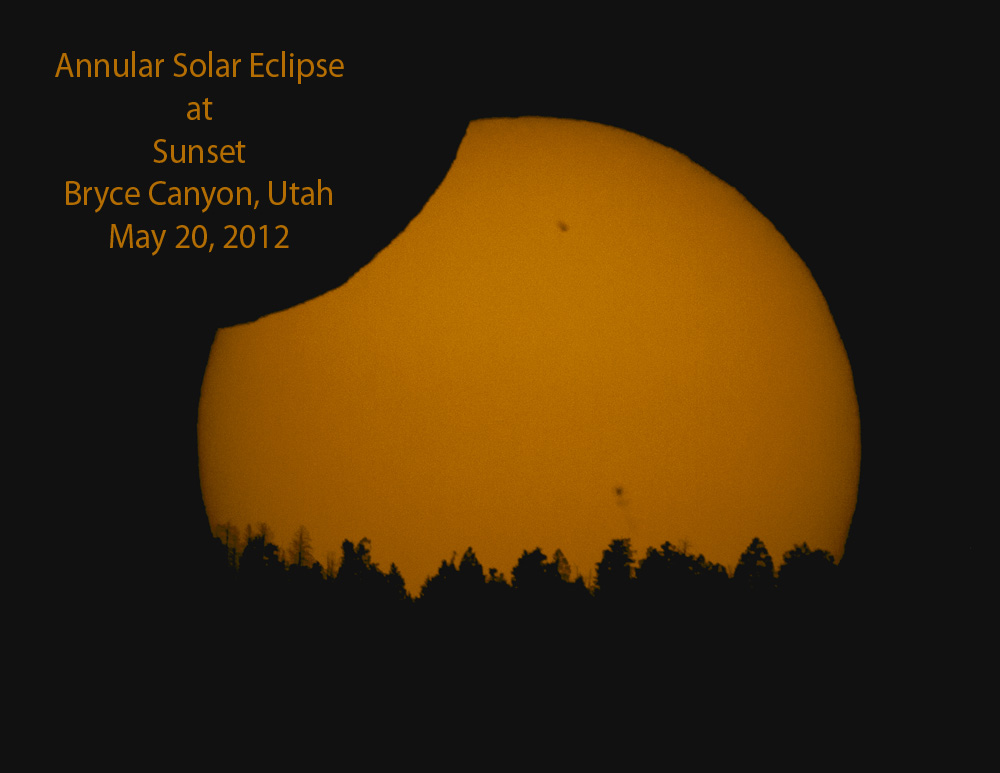 2012 Annular Solar Eclipse at Sunset | Andy Tegoli - Sky & Telescope