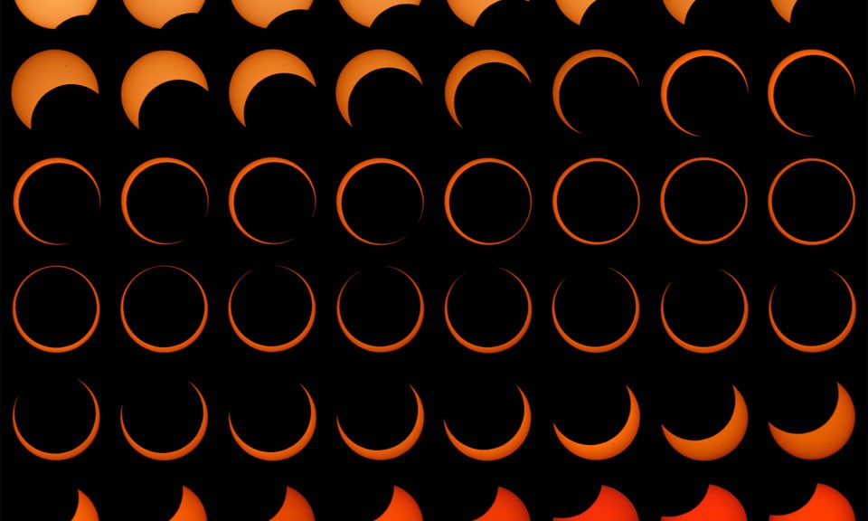 Annular Eclipse Phases | Luis Gonzalez - Sky & Telescope - Sky & Telescope