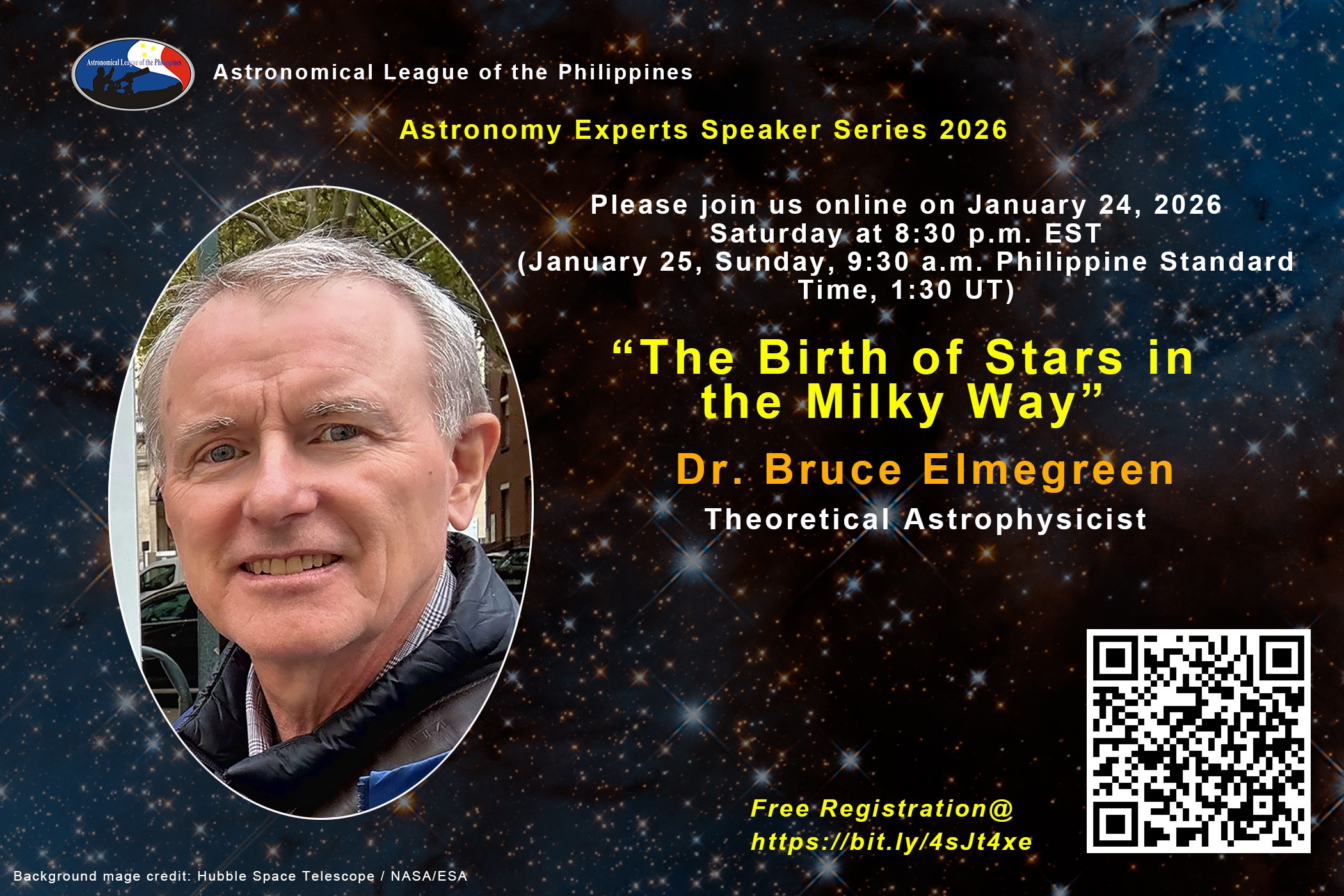 FREE ZOOM TALK: “The Birth of Stars in the Milky Way” by Bruce ...
