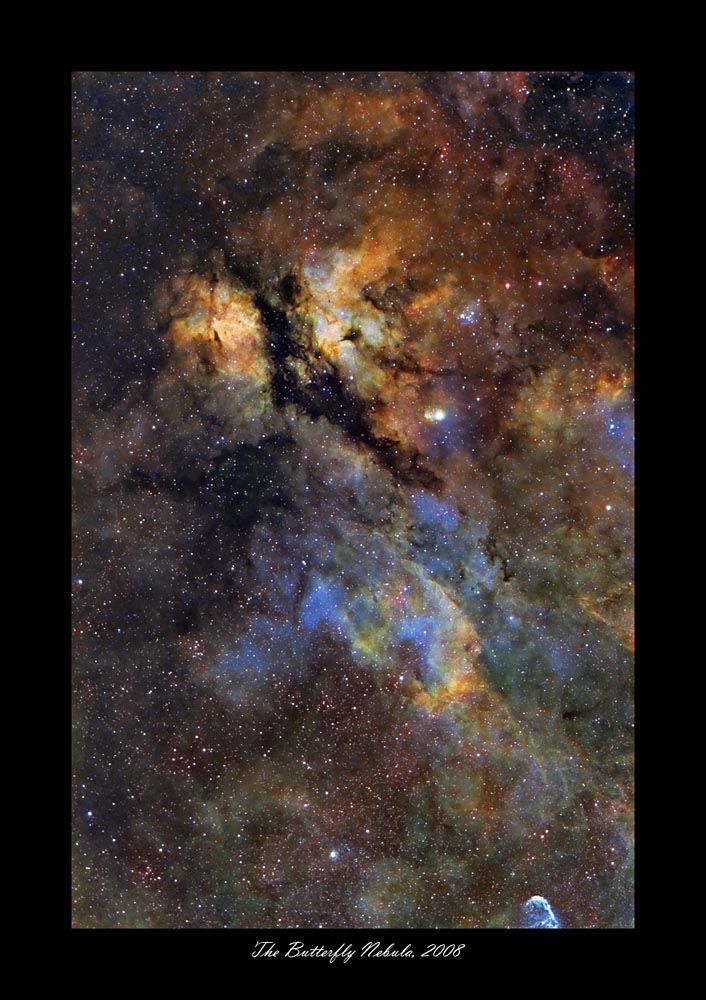 Butterfly Nebula Space