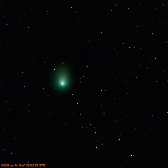 The Green Comet - C/2022 E3 (ZTF) - Sky & Telescope