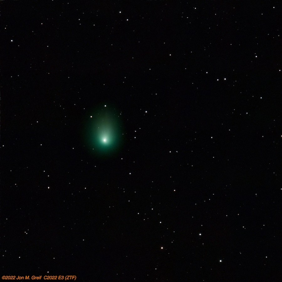 The Green Comet - C/2022 E3 (ZTF) - Sky & Telescope