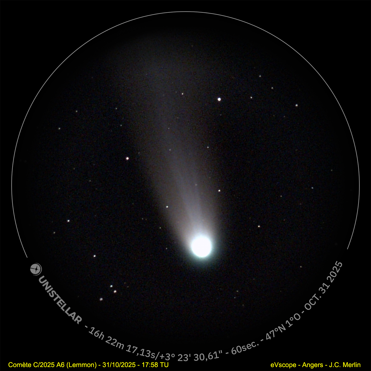 Comet C/2025 A6 (Lemmon) - Sky & Telescope