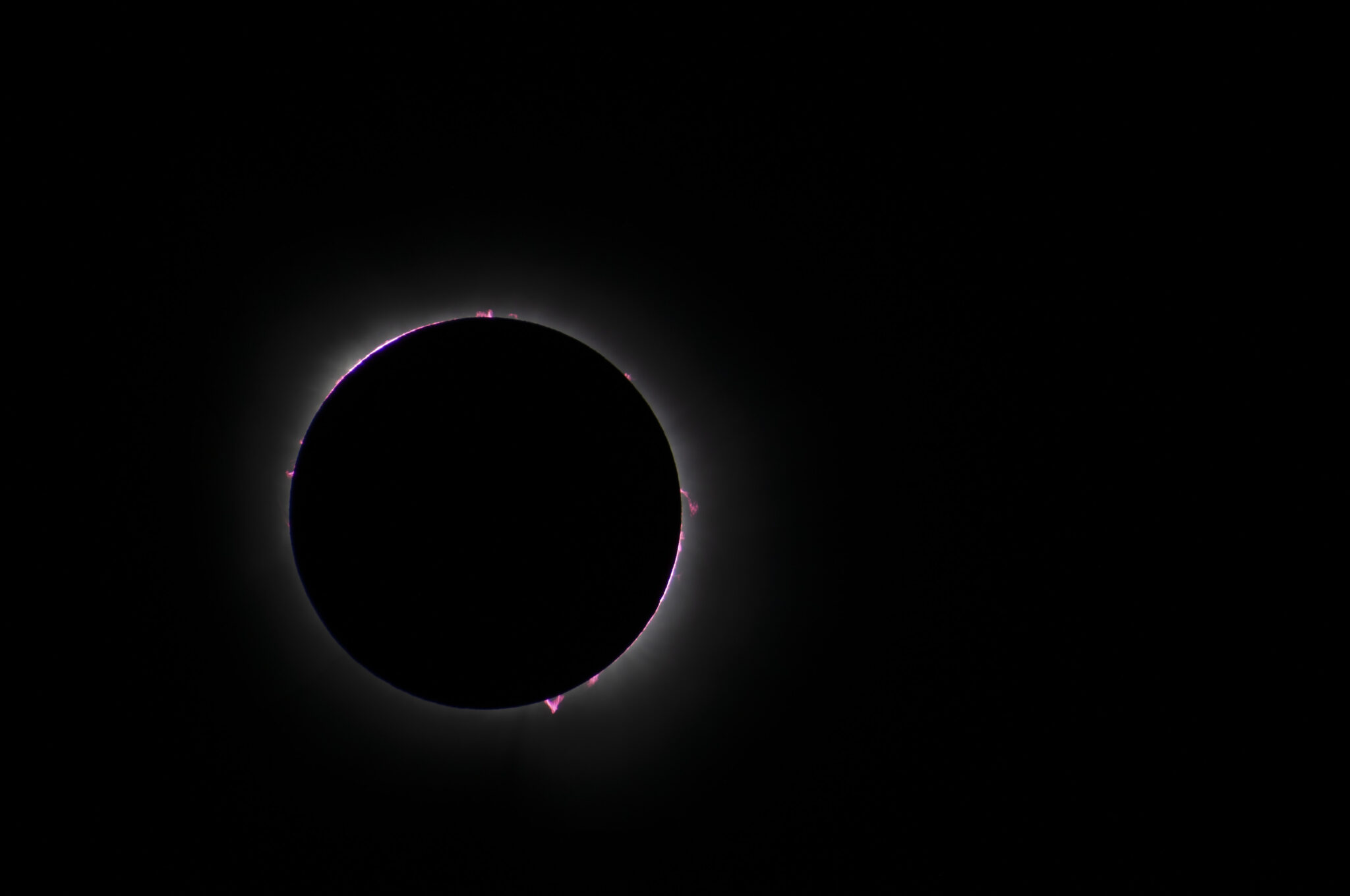 Solar Eclipse C2/C3 Composite - Sky & Telescope
