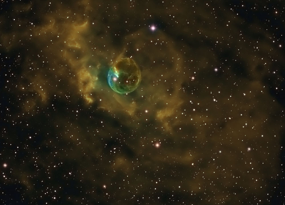 Bubble in Hubble | Lynn Hilborn - Sky & Telescope