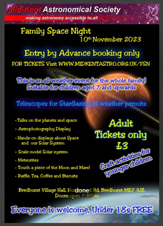 Astronomy Night Activities