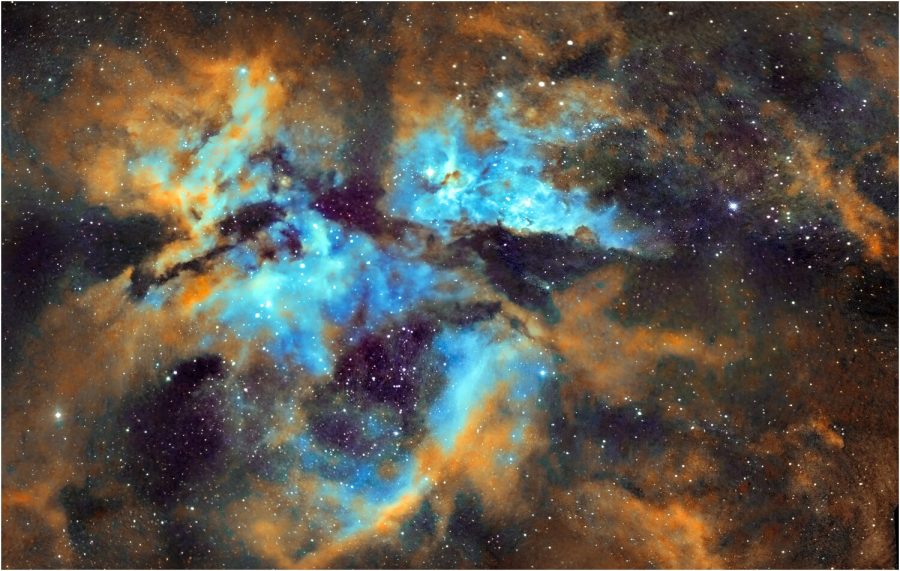 Eta Carinae taken with a smart telescope - Sky & Telescope