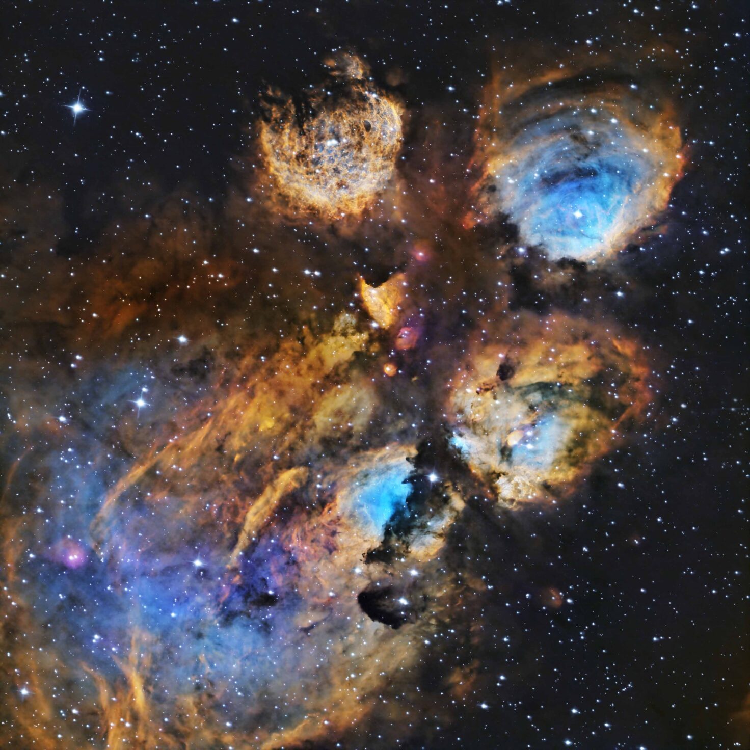 Cats Paw Nebula NGC 6334 - Sky & Telescope