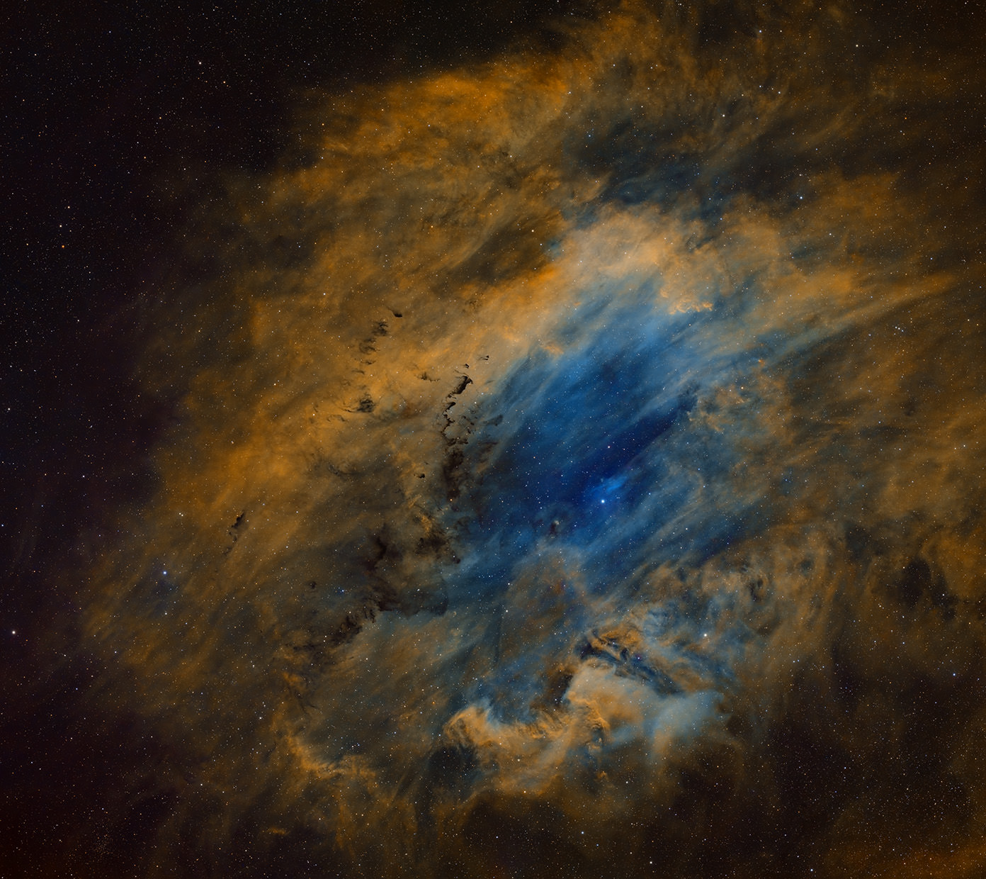 Clamshell Nebula Mosaic - Sky & Telescope