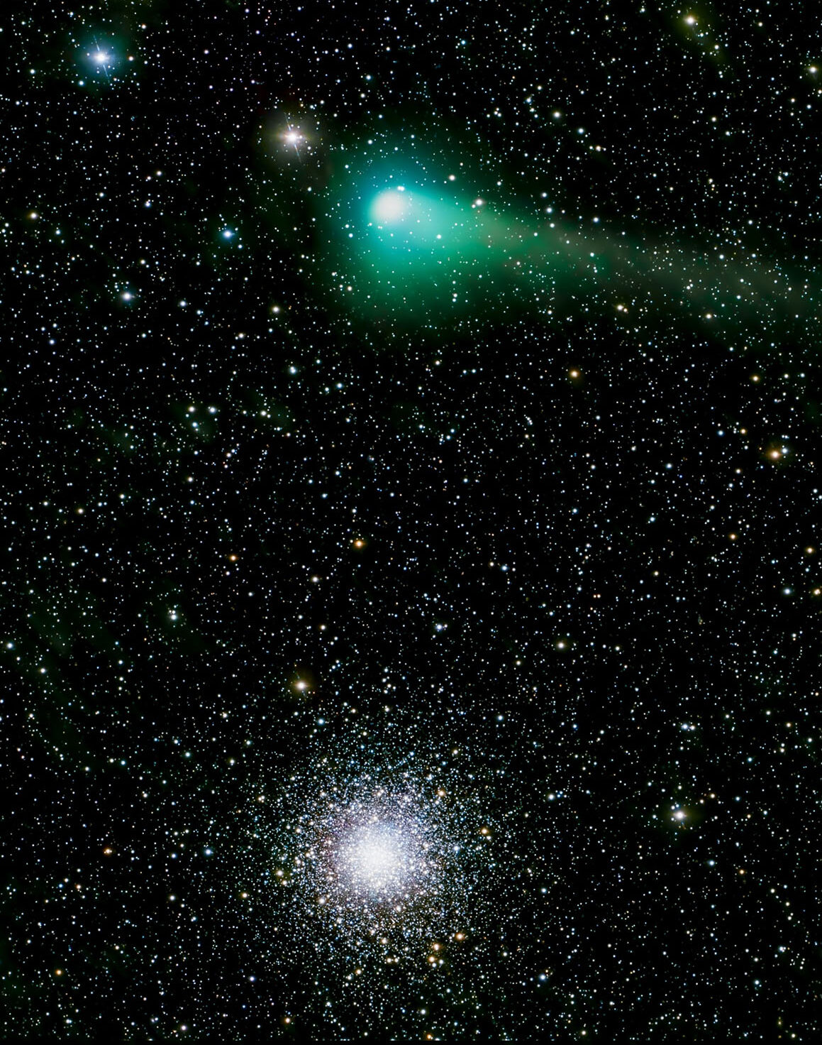 Comet C/2017 K2 PANSTARRS meets Messier 10 - Sky & Telescope