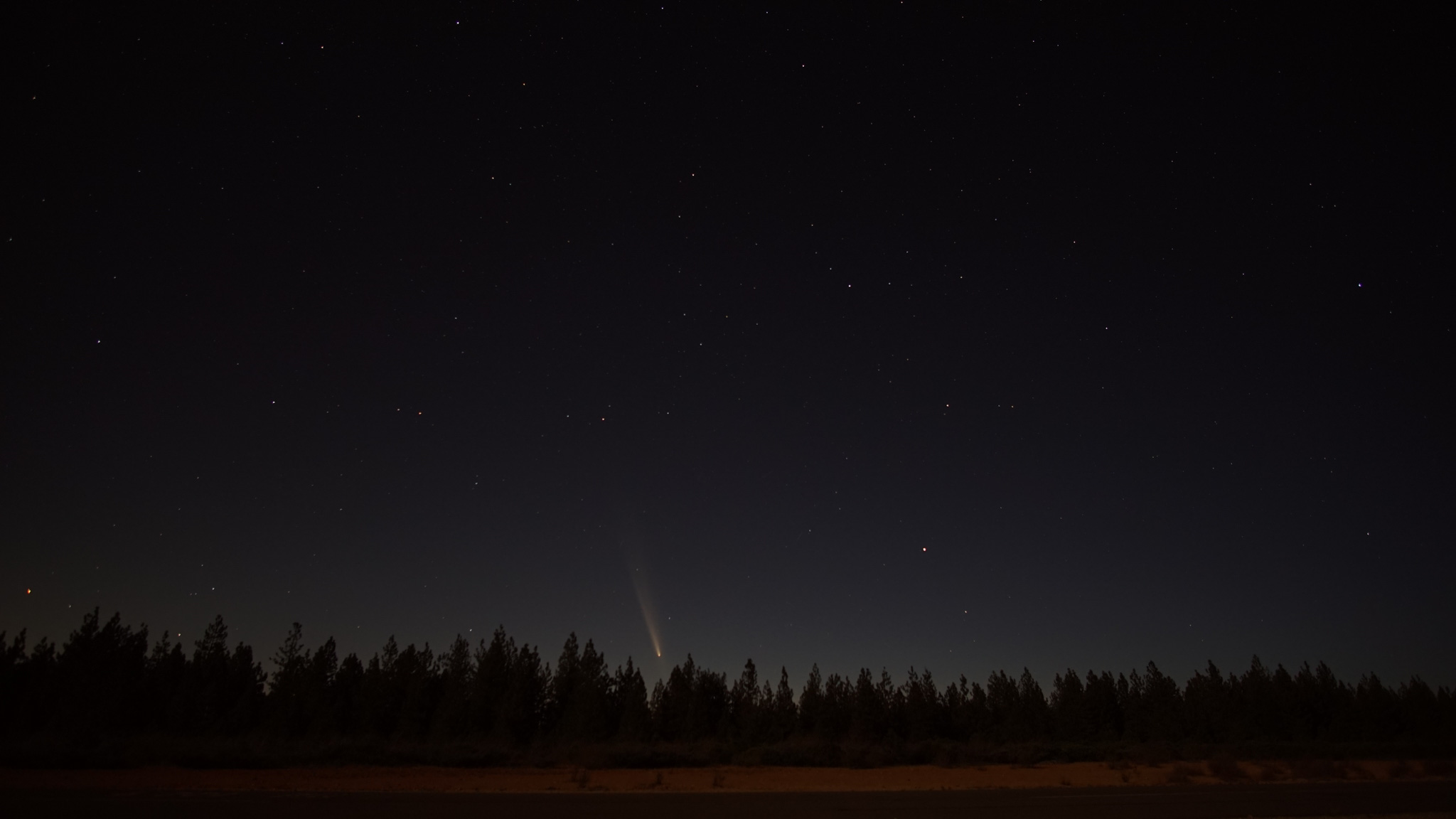 Comet T from Blue Canyon - Sky & Telescope