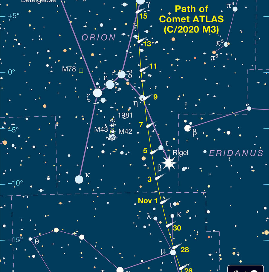 Comets Crawl through the Skies at Dawn and Dusk - Sky & Telescope