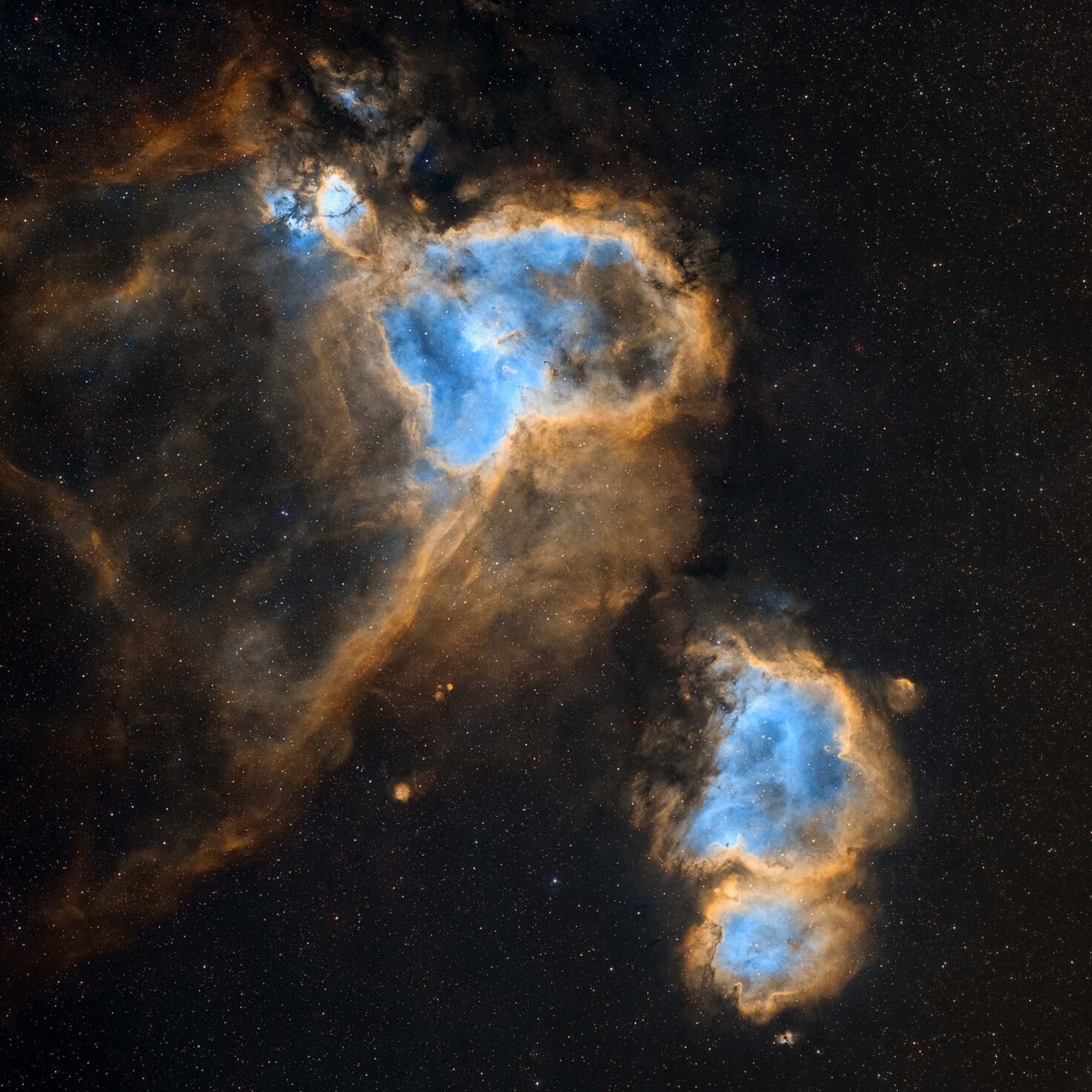 The Heart and Soul Nebula - Sky & Telescope