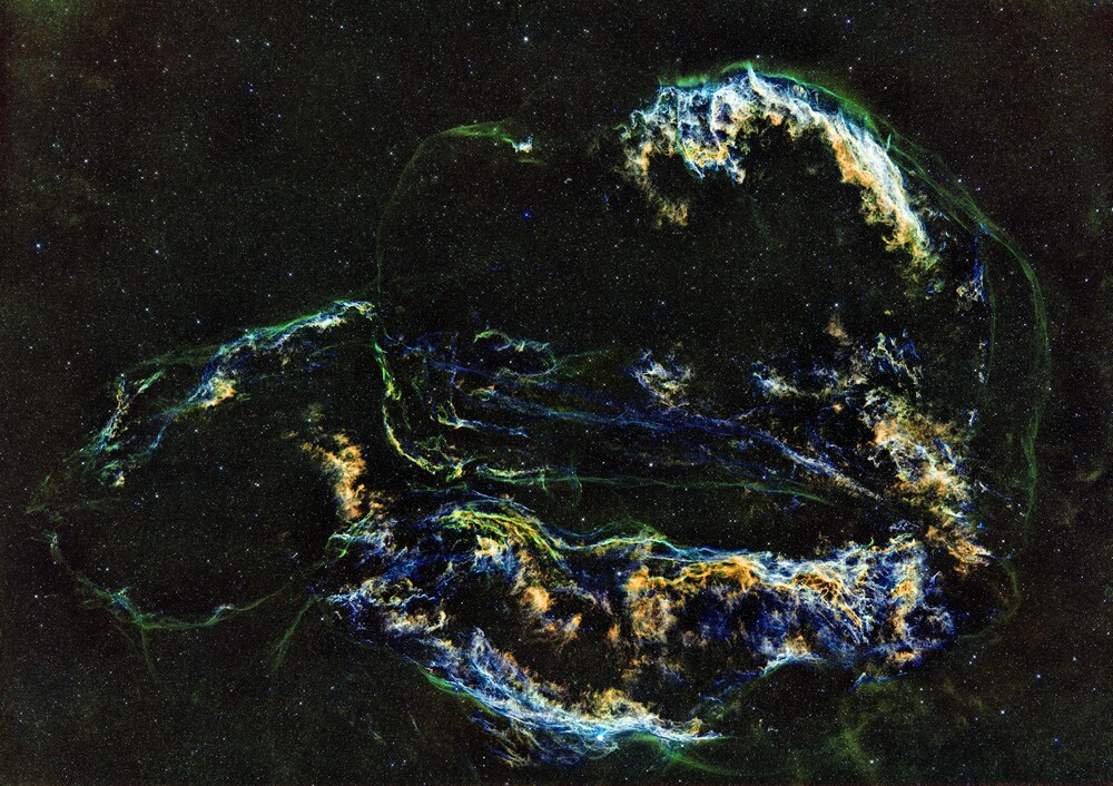 Cygnus Loop and Veil Nebula Complex - Sky & Telescope