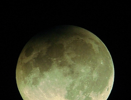 Partial Moon eclipse | Alexandros Diamantis - Sky & Telescope