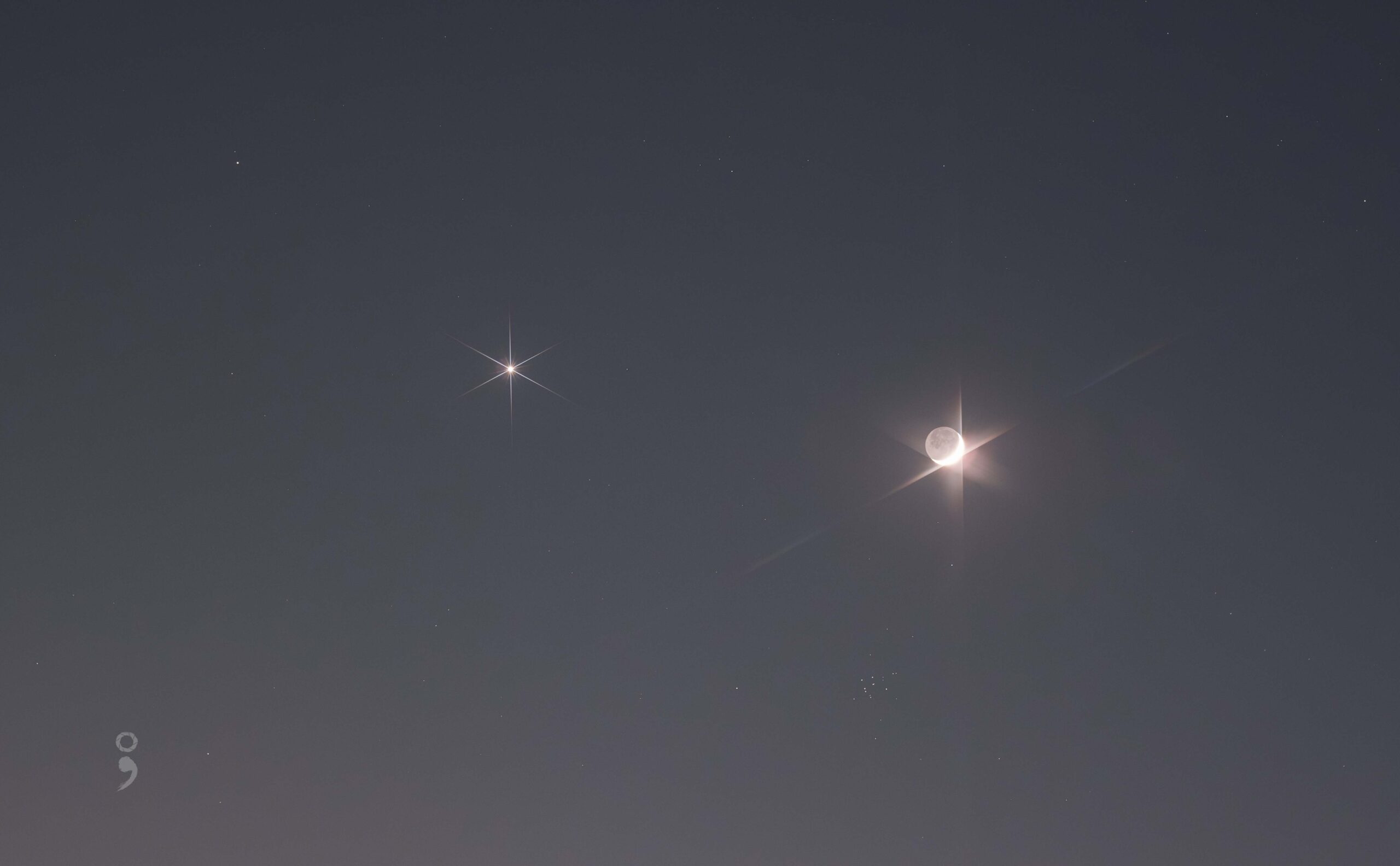 Moon, Venus, Mars and beehive Cluster Conjunction - Sky & Telescope