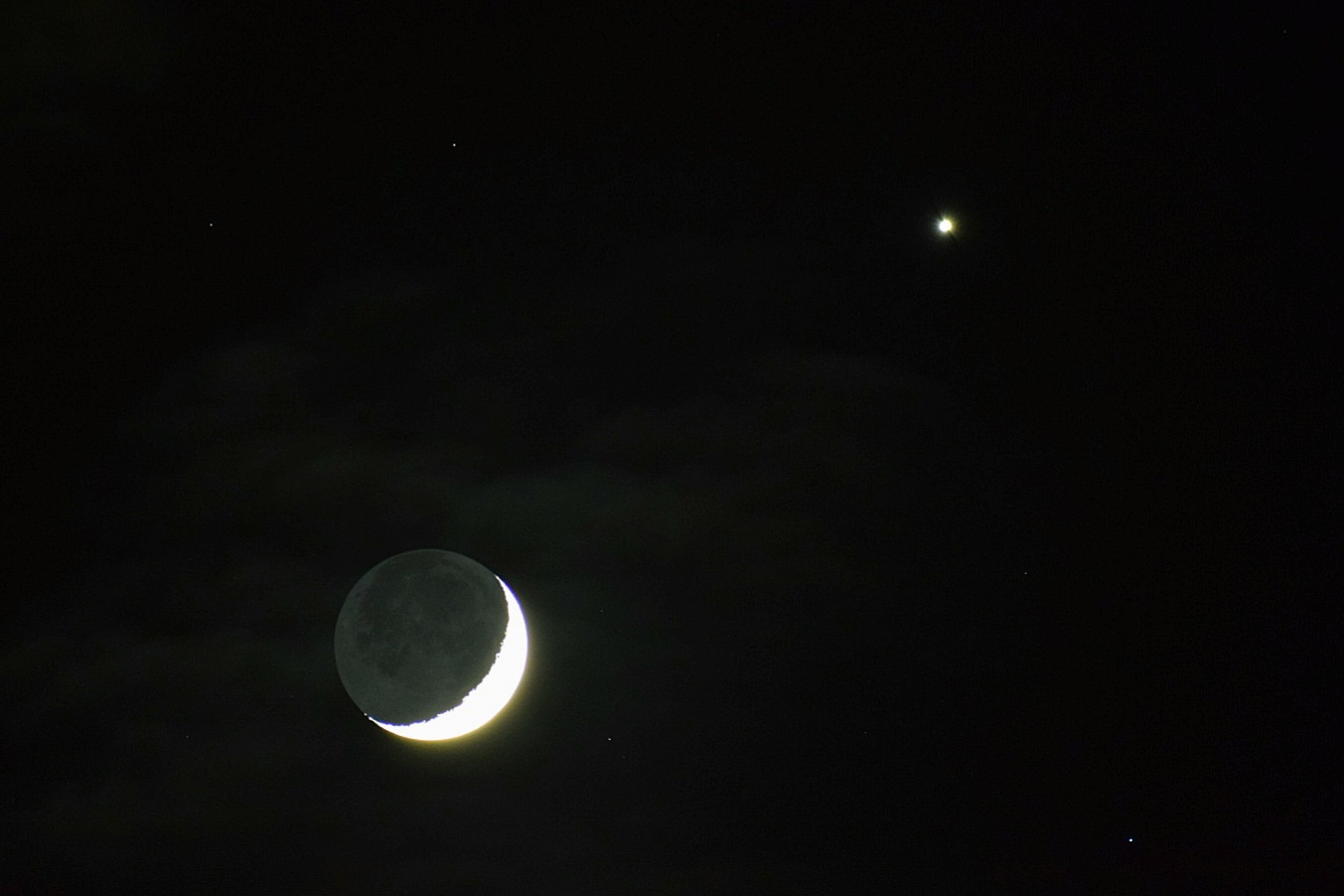 Moon and Venus - Sky & Telescope