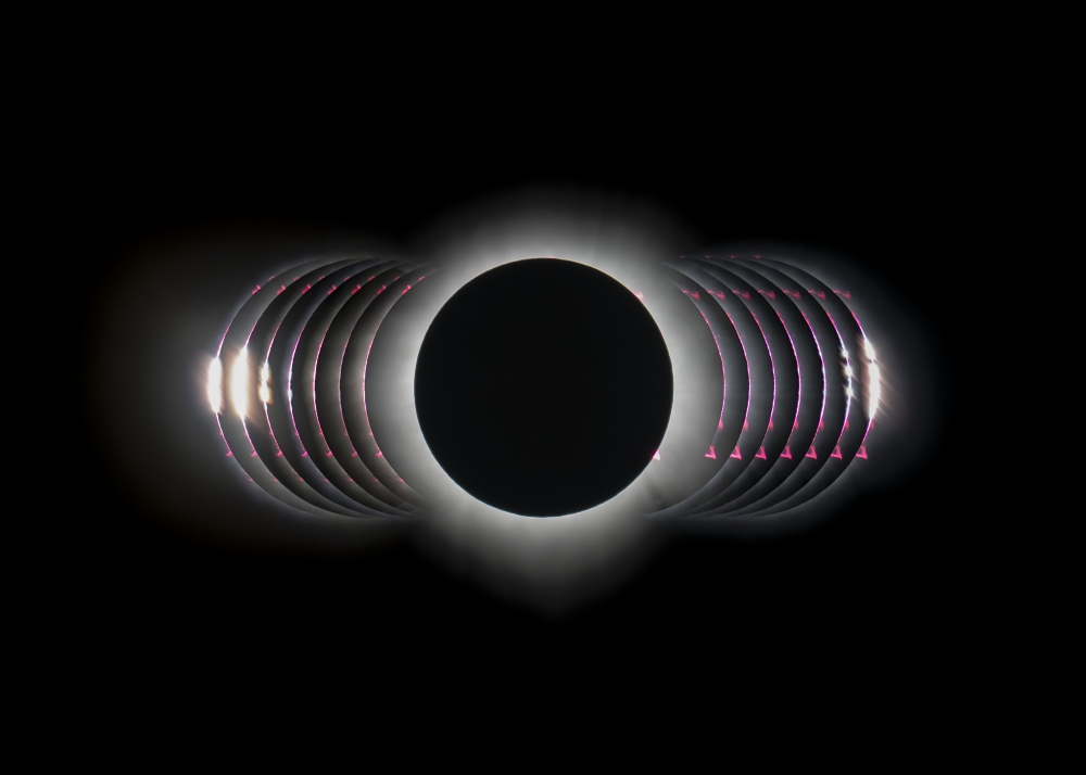 Total Solar Eclipse Composite - Sky & Telescope - Sky & Telescope