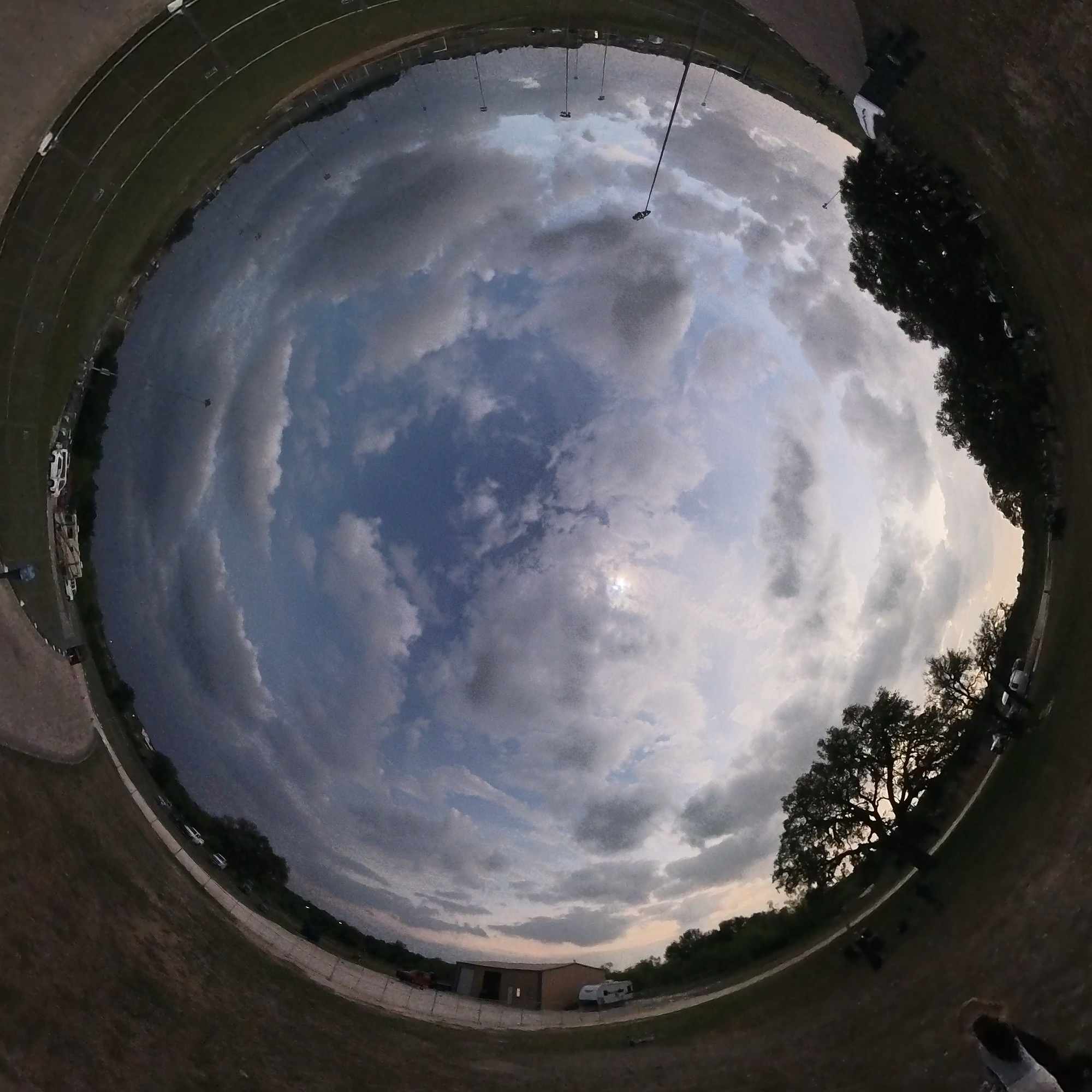 All-sky view of Moon’s shadow end - Sky & Telescope