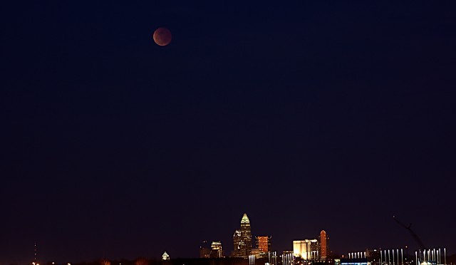 Eclipse over Charlotte, NC | Bill Griswold - Sky & Telescope - Sky ...