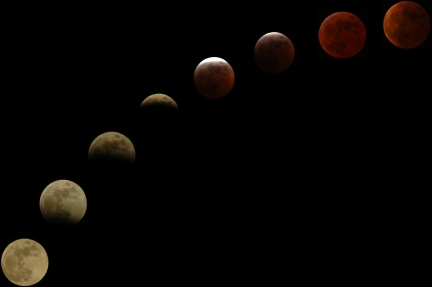 Red Moon | Andrew Brown - Sky & Telescope - Sky & Telescope