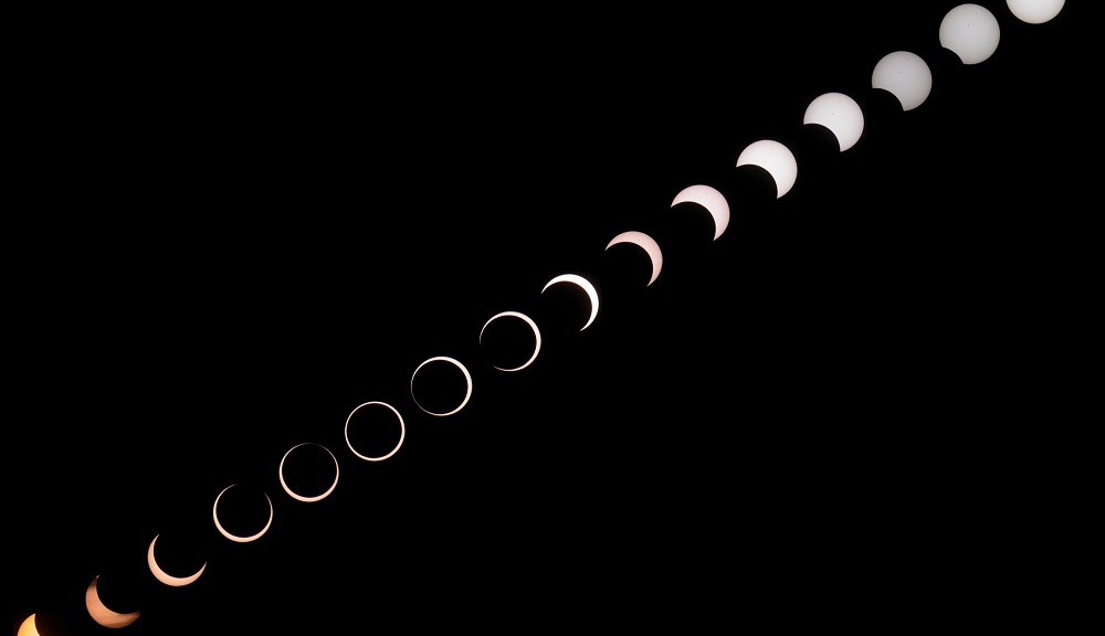 Annular Eclipse | Miles Wang - Sky & Telescope - Sky & Telescope