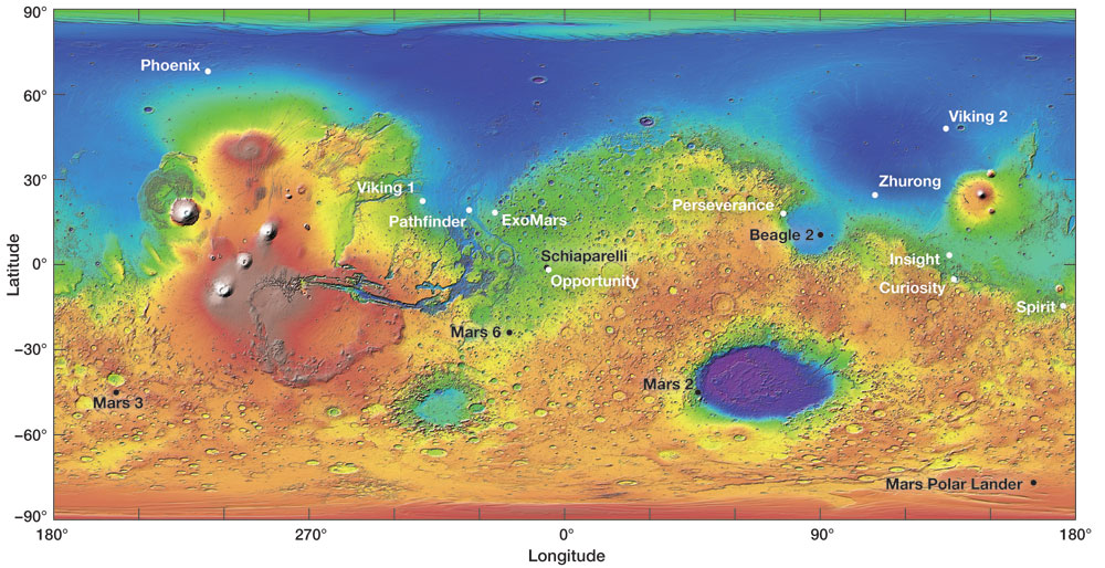 China's Zhurong Rover Lands on Mars (Update: New Images) - Sky & Telescope