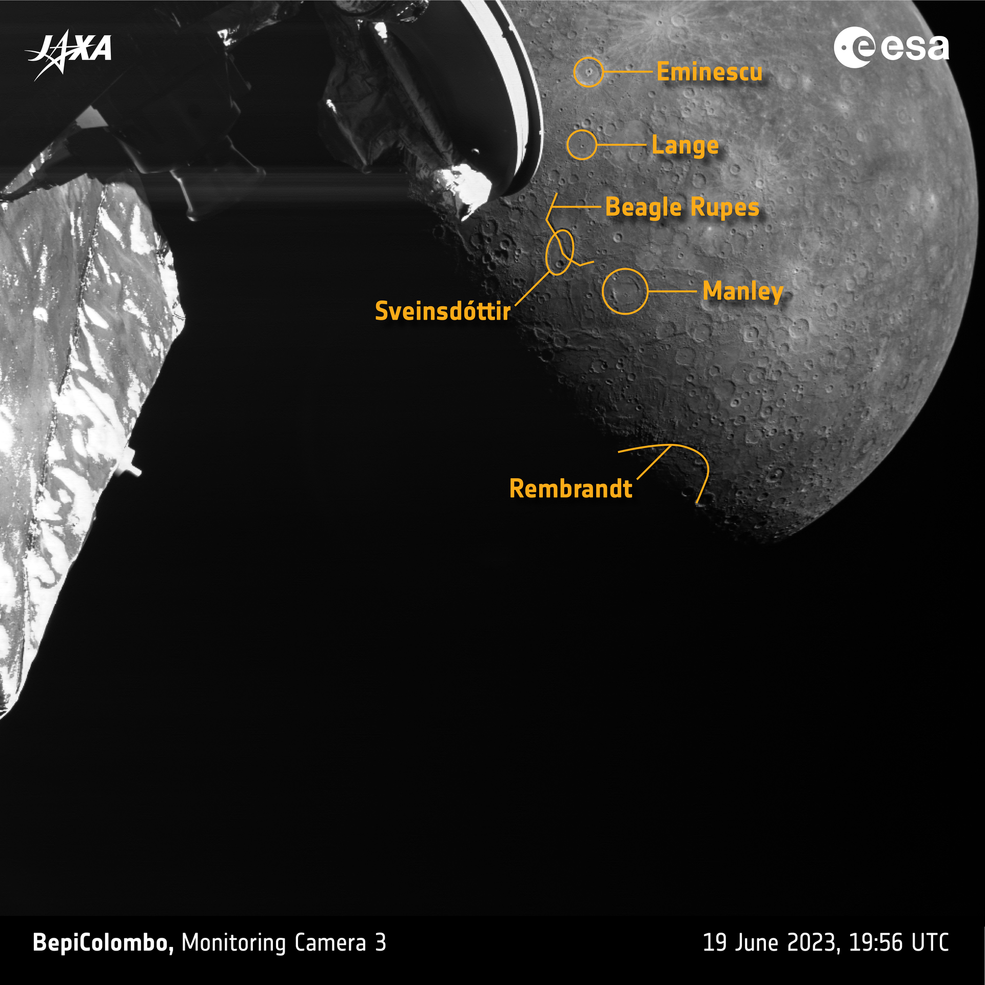BepiColombo Mission Makes Third Mercury Flyby - Sky & Telescope