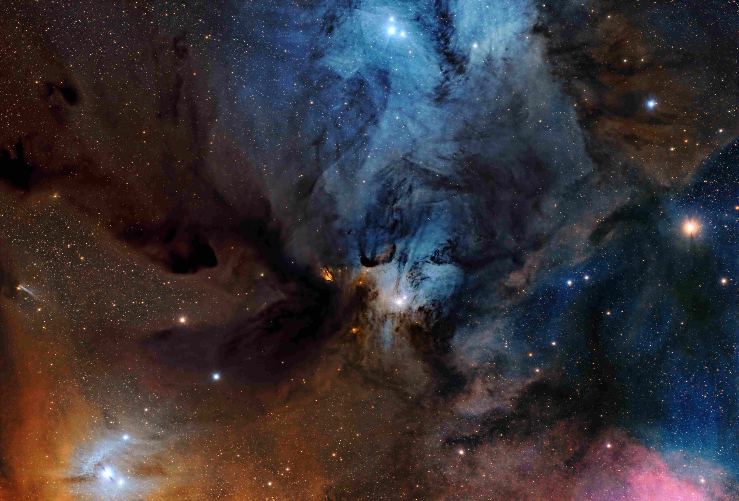 Rho Ophiuchi IC 4603 IC 4604 - Sky & Telescope